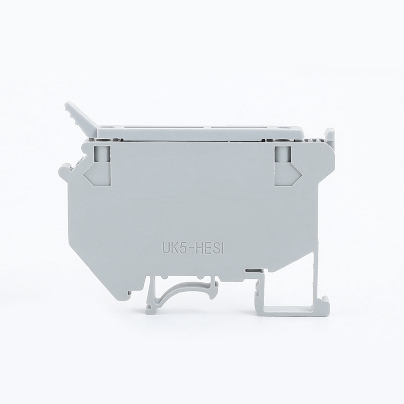 UK5-HESI保险端子纯铜导轨式熔断器座4平方保险丝RD端子排快速压_虎窝淘