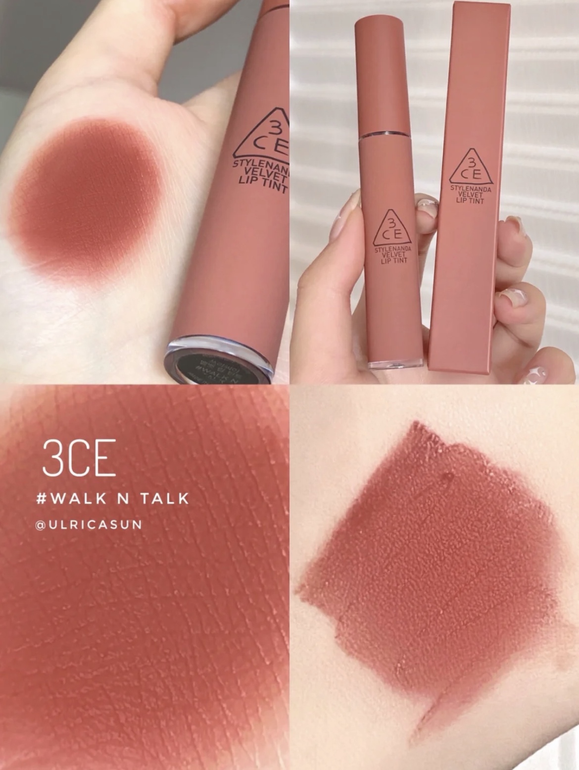 3CE唇釉分装试色小样水雾丝绒 Taupe Daffodil speakup_虎窝淘