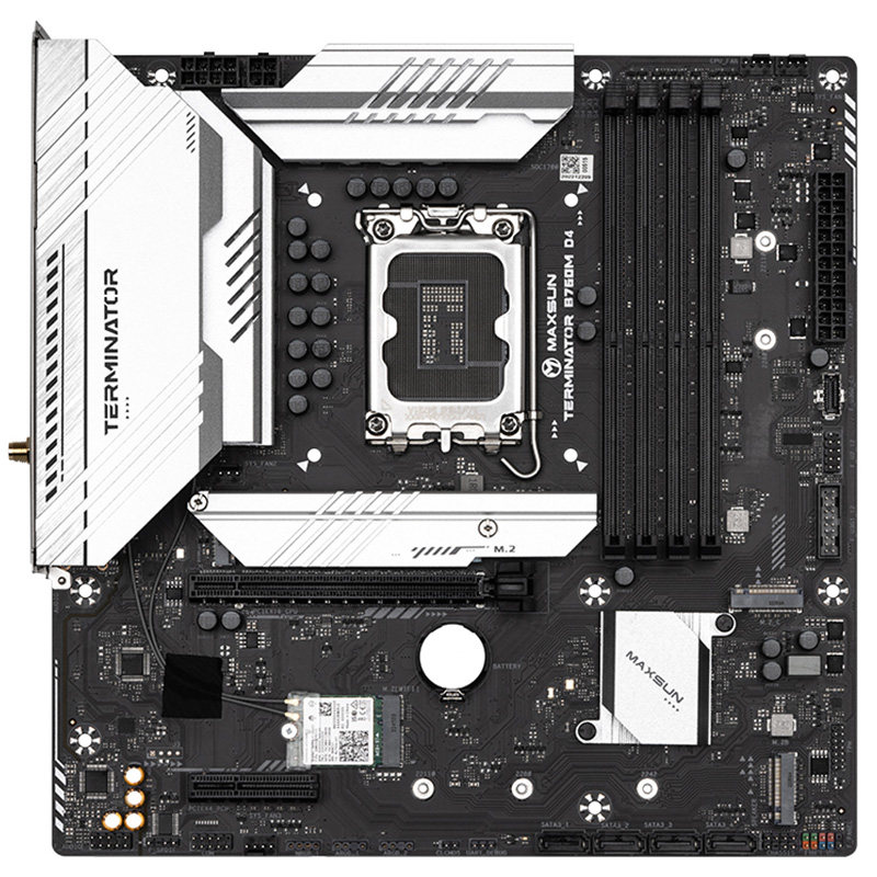 铭瑄B760M系列终结者ddr4游戏主板 MS-终结者 B760M D4 WIFI6E_虎窝淘