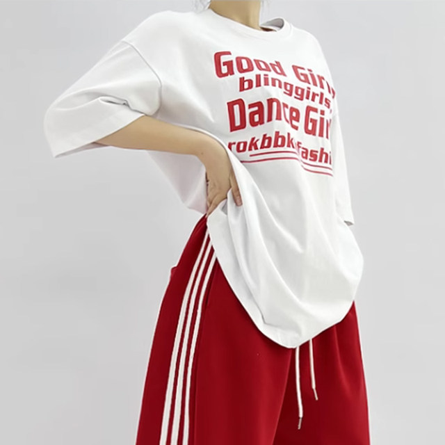 American high street fashion brand hip-hop three-stripe casual ...