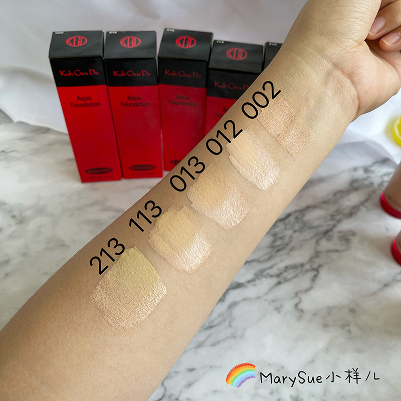 新款日本江原道粉底液小样002/012/013213干皮养肤美肌试用装试色_虎窝淘