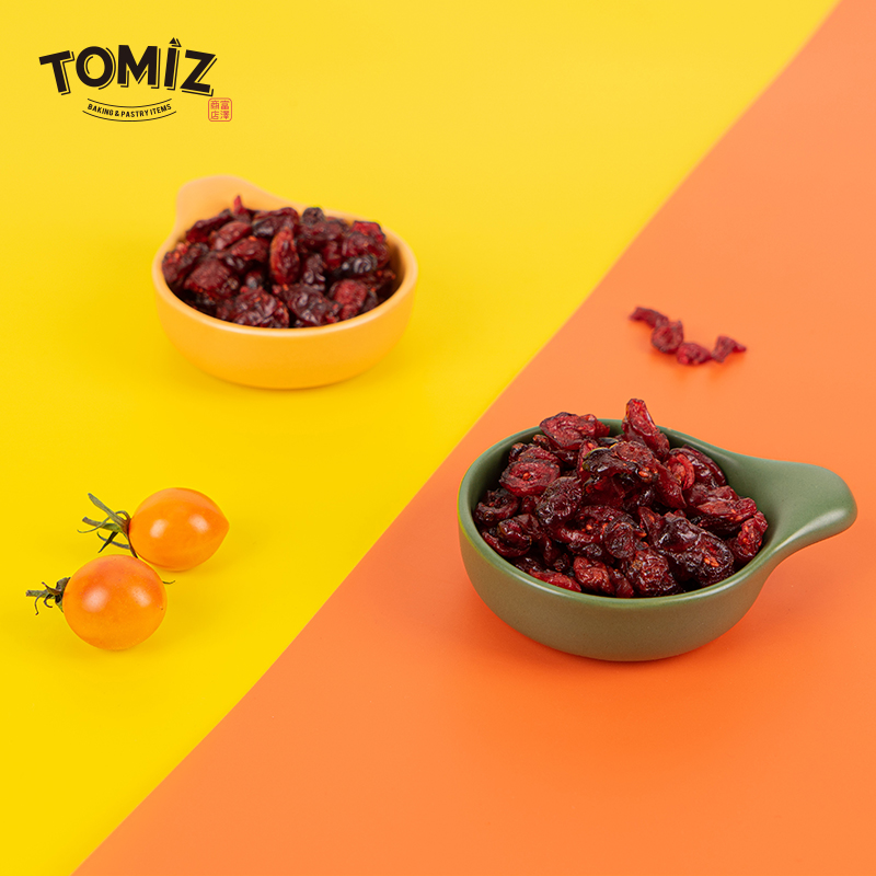 TOMIZ富泽商店蔓越莓干切片120g美国原料蜜饯烘焙牛轧糖雪花酥_虎窝淘