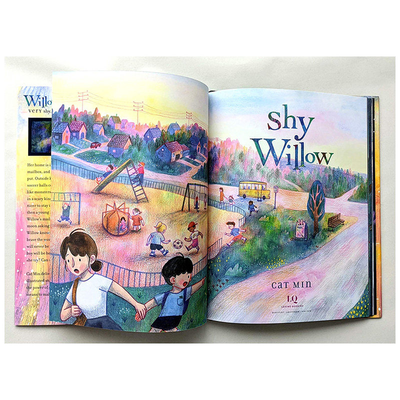 【现货】害羞的兔子薇洛Shy Willow 3-6岁友谊启蒙品格勇气培养儿童读物绘本英文原版【善优童书】_虎窝淘