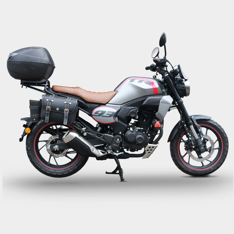 适用于摩托车2021款新本190TR保险杠 一字杠防摔杠保护杠改装配件_虎窝淘