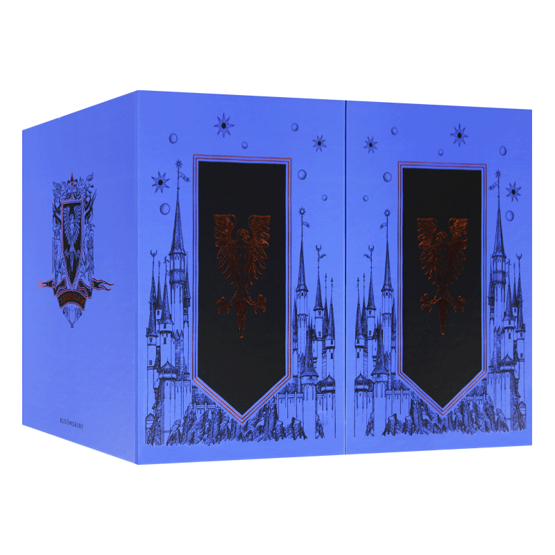 英文原版 Harry Potter Ravenclaw House Editions Hardback Box Set哈利波特1-7册套装拉文 ...