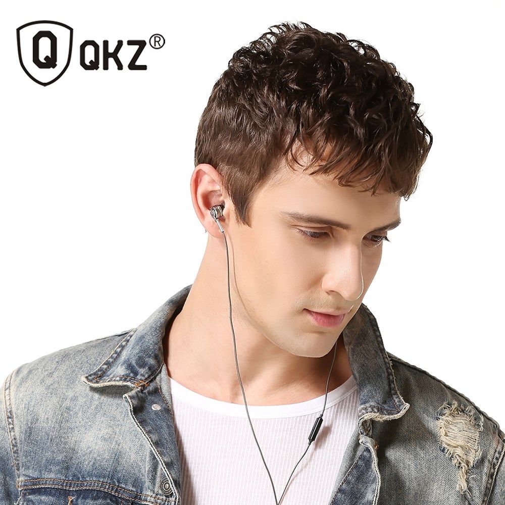 QKZ DM9 Earphone Go Pro Headset Micro Ring in ear Earphone_虎窝淘