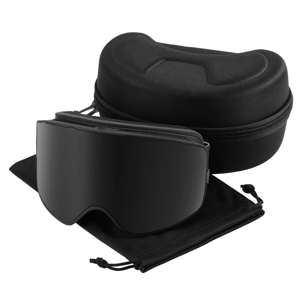 UV400 Skiing Goggles Anti-fog Snowboard Goggles OTG Snow Spo_虎窝淘