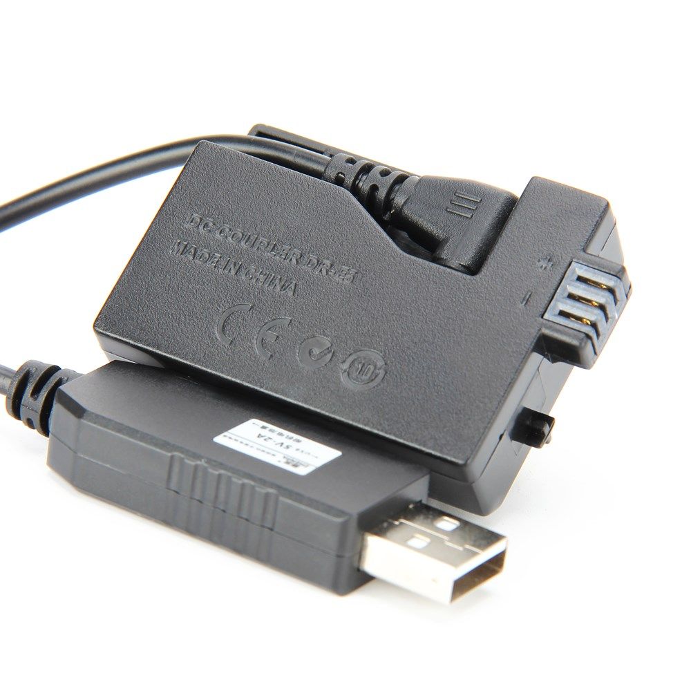 5V SB ACK-E5 Drive Cable Power adapter LP-E5 dummy battery D_虎窝淘