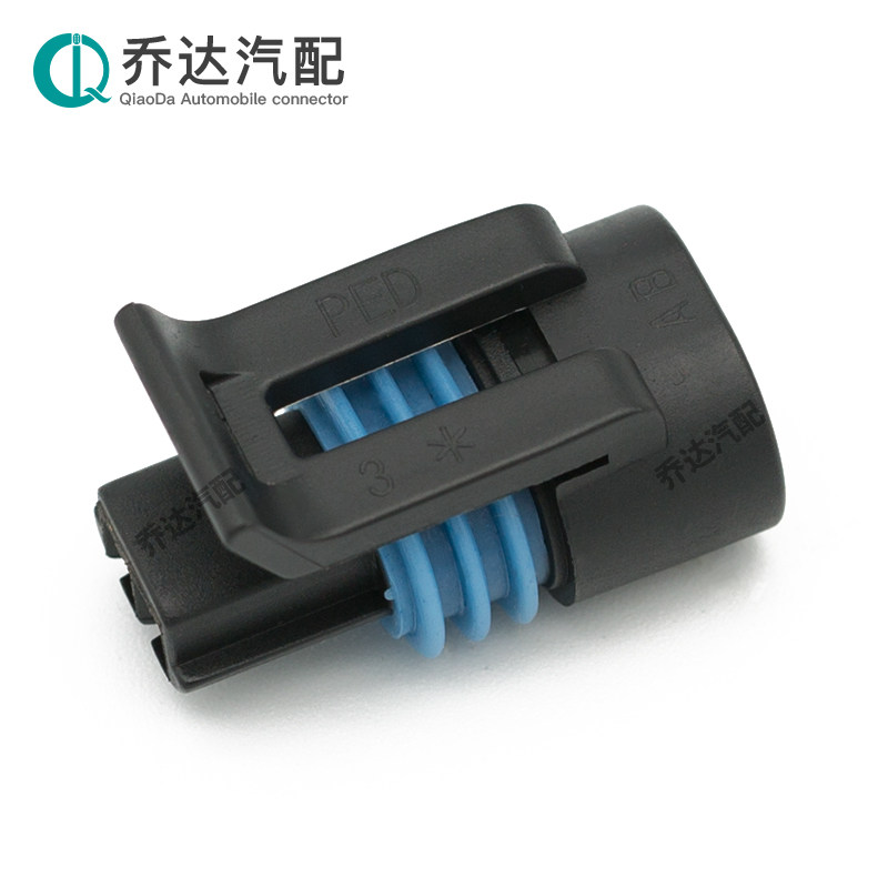 12162193 12162197 2孔电喷水温传感器插头汽车防水连接器胶壳_虎窝淘