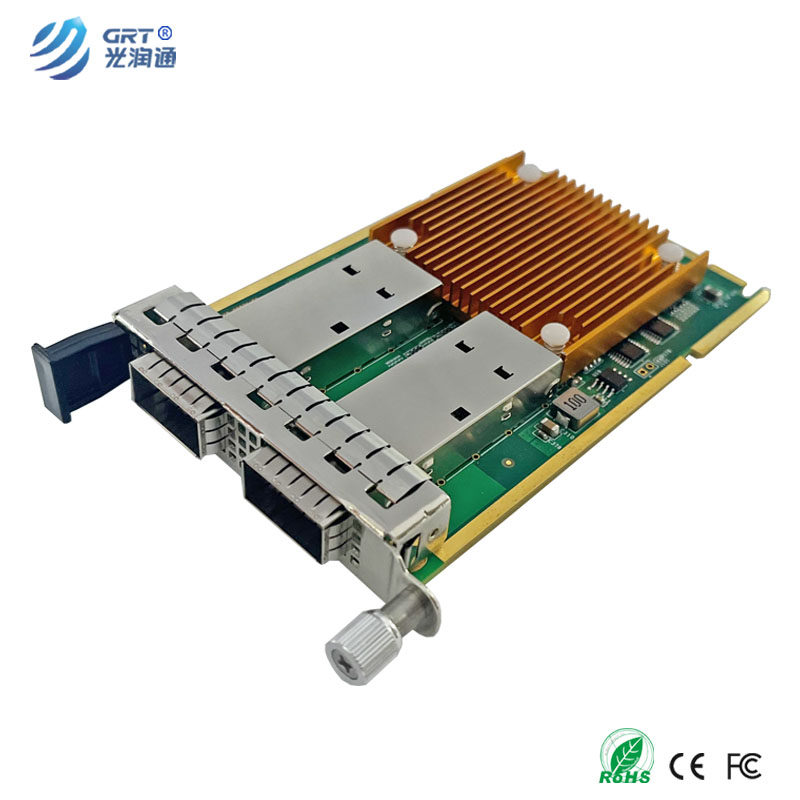 光润通 40G OCP3.0网卡 F4002E-OCP-V3.0 XL710芯片双光口适配OCP服务器网卡_虎窝淘