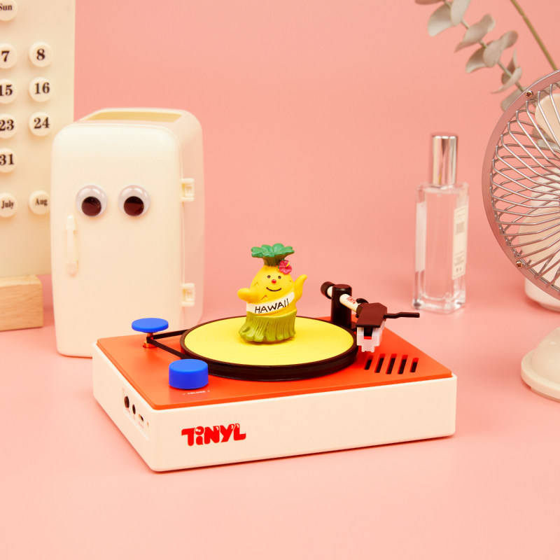 TINYL neo LOOP焕新复古3寸黑胶唱片机蓝牙音箱送男女友节日礼物_虎窝淘
