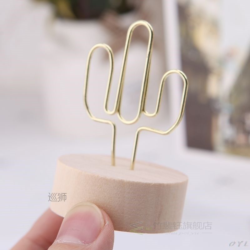 Memo Card Photo Message Picture Clip Note Clamp Table Number_虎窝淘