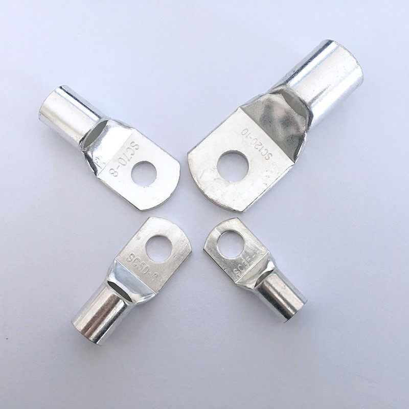 100只紫铜SC25-8窥口铜接线端子/铜端子/线鼻子/铜接头25平方_虎窝淘