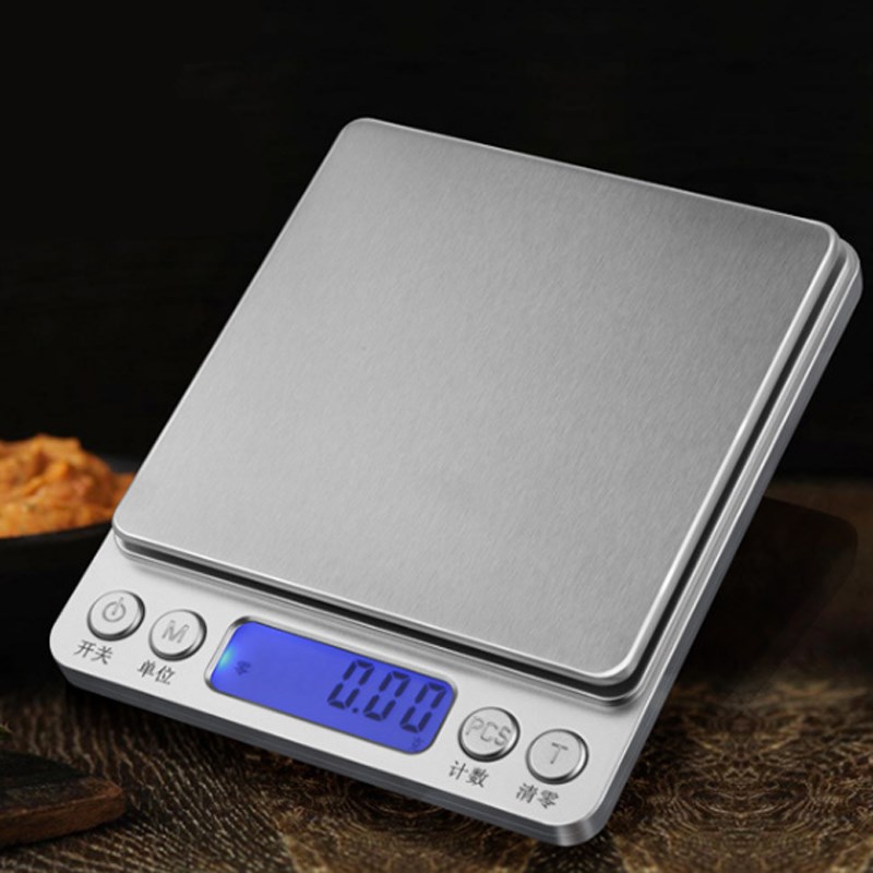 1/2/3kg/0.1g 500g/0.01g LCD Digital Electronic Weighing Scal_虎窝淘