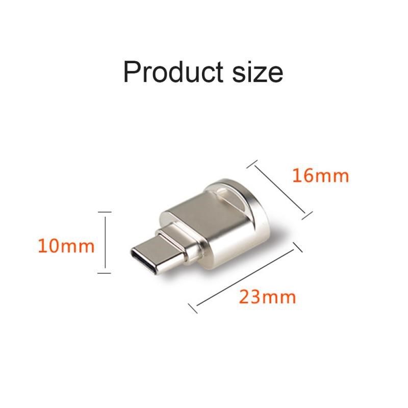 Newest Portable USB Type C Card Reader USB C TF Micro SD OT_虎窝淘