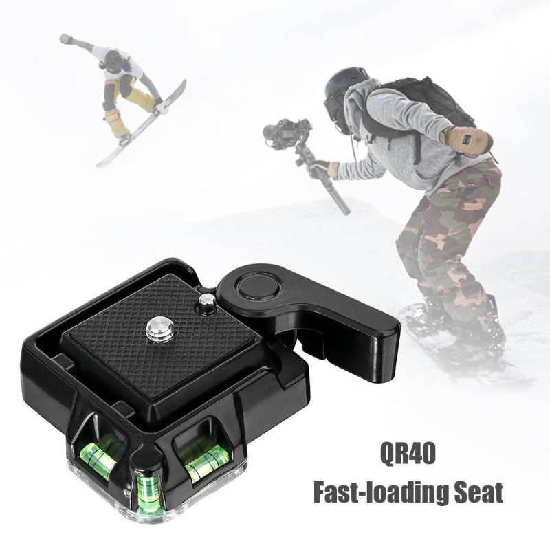 Metal Quick Release Plate Mount Base Camcorder Tripod Monopo_虎窝淘