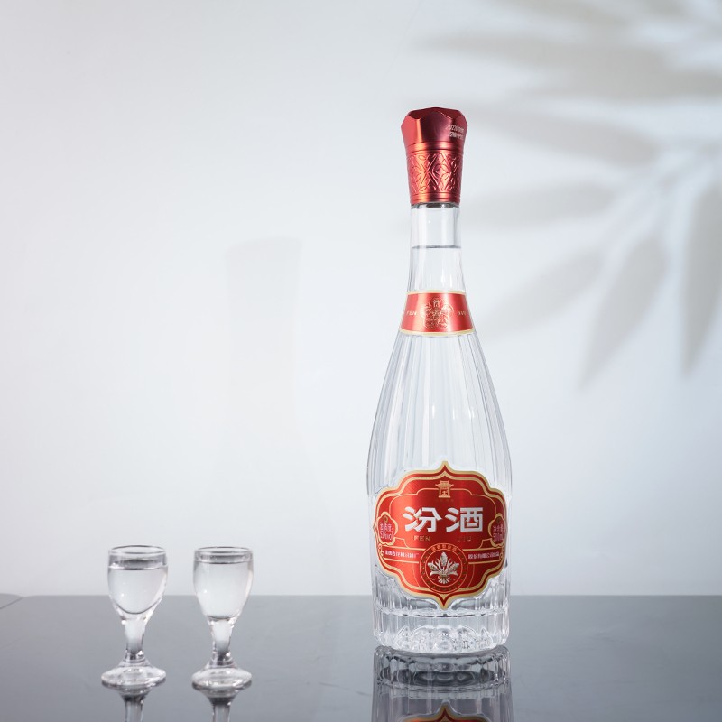 山西汾酒53度献礼玻汾500ml*6瓶清香型瓶装非整箱高度纯粮白酒_虎窝淘