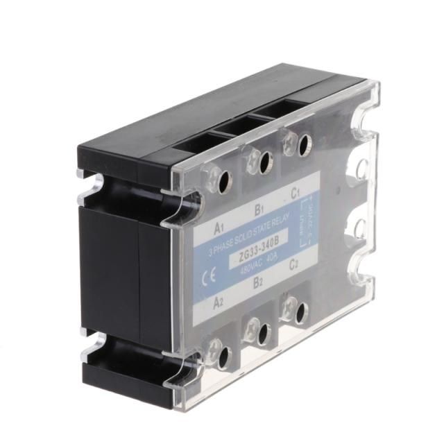 40A DC Control AC Three Phase Solid State Relay Module DC 3-_虎窝淘