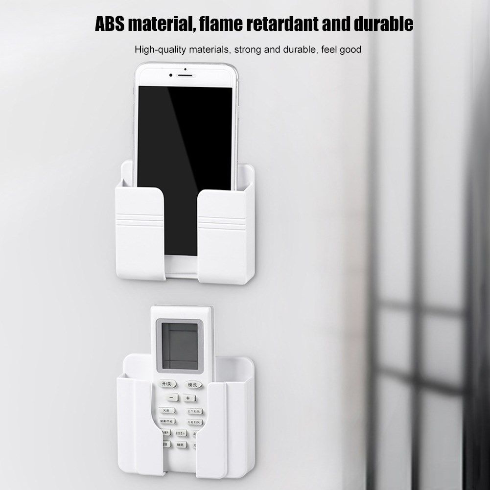 Wall Mounted Organizer Storage Box Remote Control Mounted Mo_虎窝淘