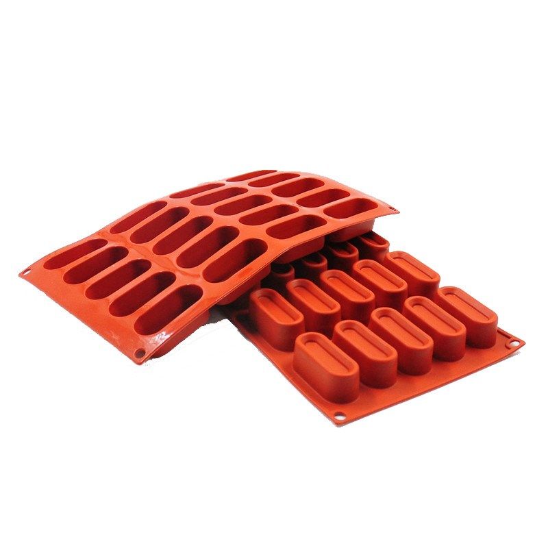 Mini Cuboid Shaped Art Mousse 3D Silicone Cake Mold Chocolat_虎窝淘