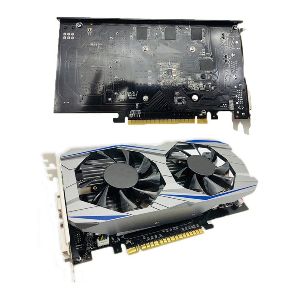 Professional GTX1050TI 4GB DDR5 Graphics Card Silver blue 12_虎窝淘