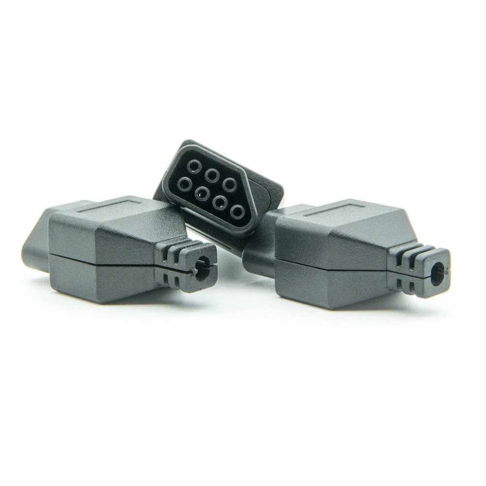 100 PCS a lot Male plug connector jack 7P5C plug 7 Pin contr_虎窝淘