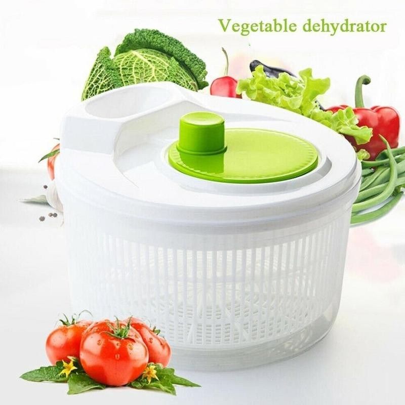 Lettuce Drainer Vegetables Dryer Salad Spinner Fruits Washer_虎窝淘