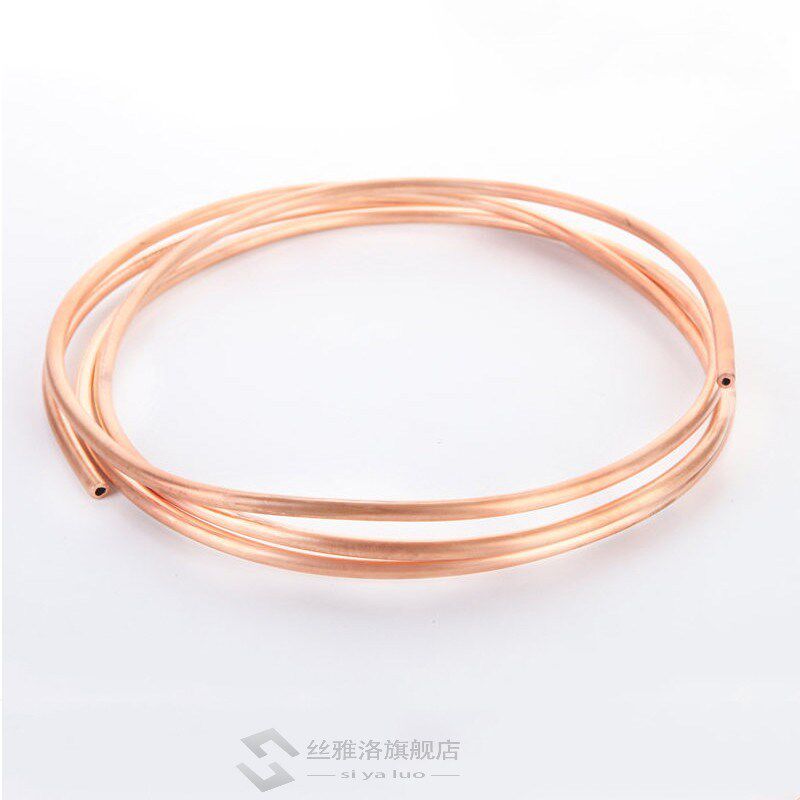 *1m T2 Red Copper c 2/3/4/5/6/8/10/12/14/16mm Copper tube Ai_虎窝淘