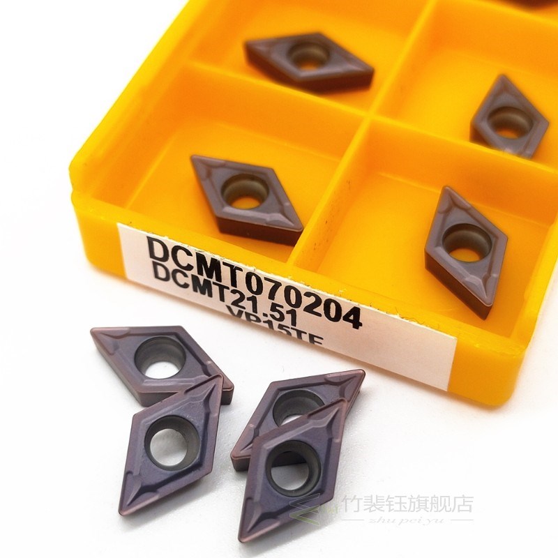 10PCS Carbide Insert CCMT060204 VP15TF UE6020 US735 DCMT0702_虎窝淘