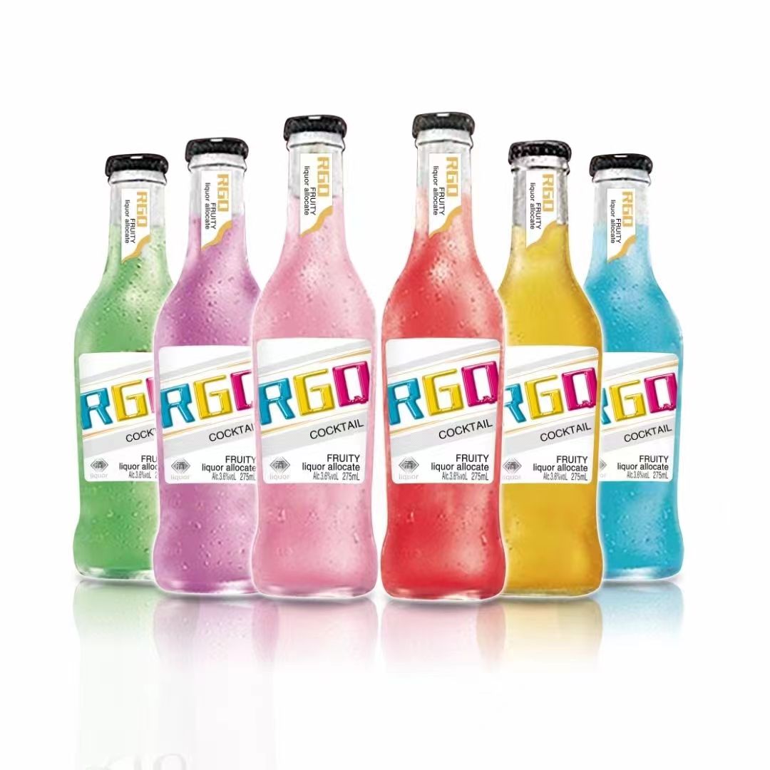 爆款鸡尾酒整箱275ml*24瓶女士学生预调果酒洋酒多口味KTV聚会_虎窝淘