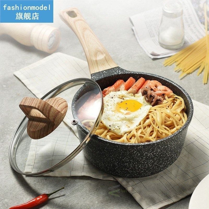Non Stick Cooking Pan and Pot Set Frying Pan Cast Iron Skill_虎窝淘