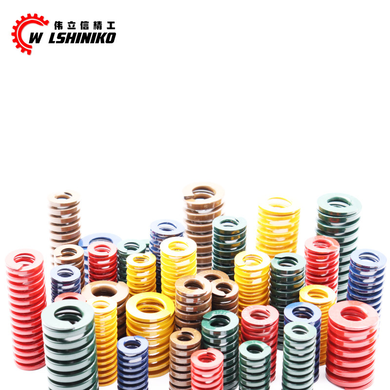 伟立信-外径14 16 18矩形模具弹簧压簧黄TF蓝TL红TM绿TH茶棕TB_虎窝淘