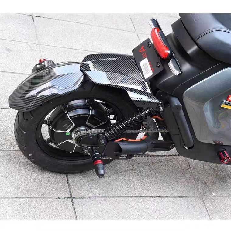 小牛电动车挡泥板前后改装碳纤维金属通用UQi/U+B/U1/MQi2/G2/NIS_虎窝淘