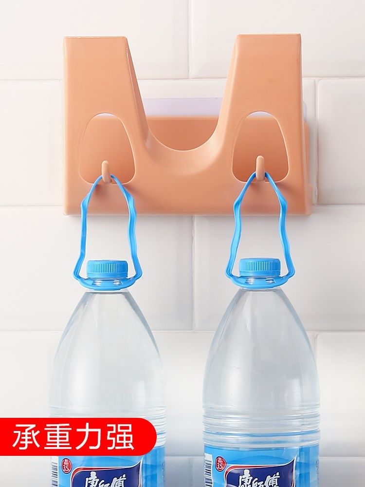 Pot frame wall holing free kitchen household seated on the_虎窝淘