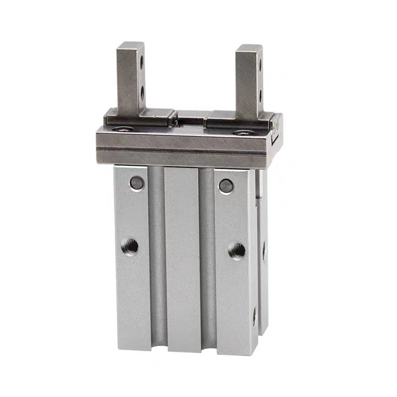 气动手指气缸MHZ2-16D平行夹爪HFZ6/MHZL2-10/20/25D机械手口罩机_虎窝淘