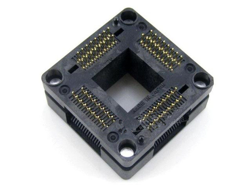 原装QFP64/DIP TQFP64 LQFP64 OTQ-64-0.8-02 IC测试座烧录座_虎窝淘