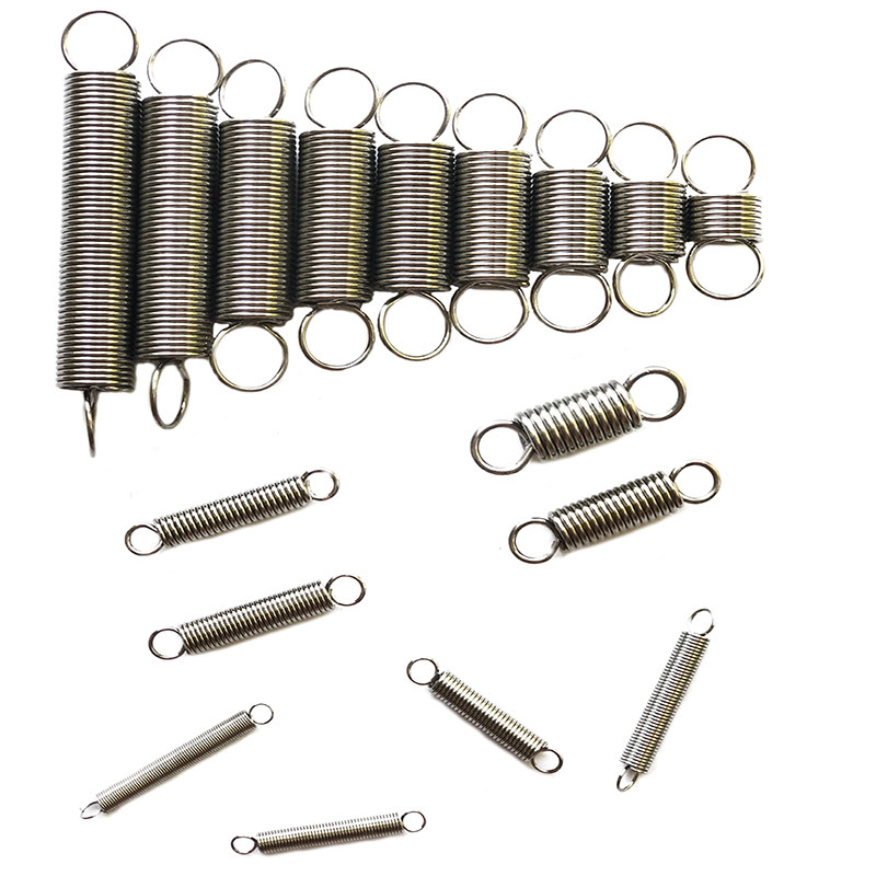 304不锈钢拉簧拉力拉伸带钩双圆环耐高温大小强力拉簧可支持定做_虎窝淘