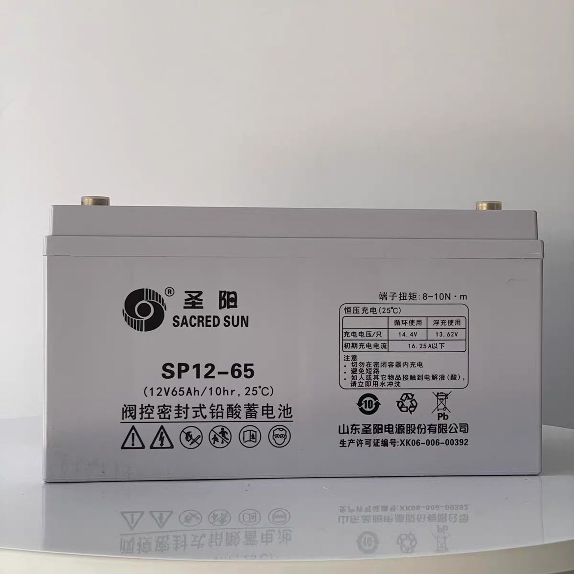 铅酸蓄电池SP12-65免维护12V65AH机房12V100AH直流屏UPS/EPS_虎窝淘