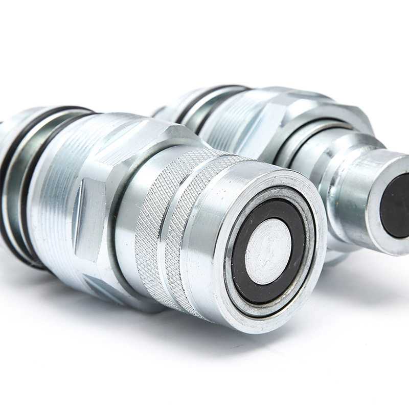 挖机装载机平面液压快速接头6680018 V0511-77150 84390118接头_虎窝淘