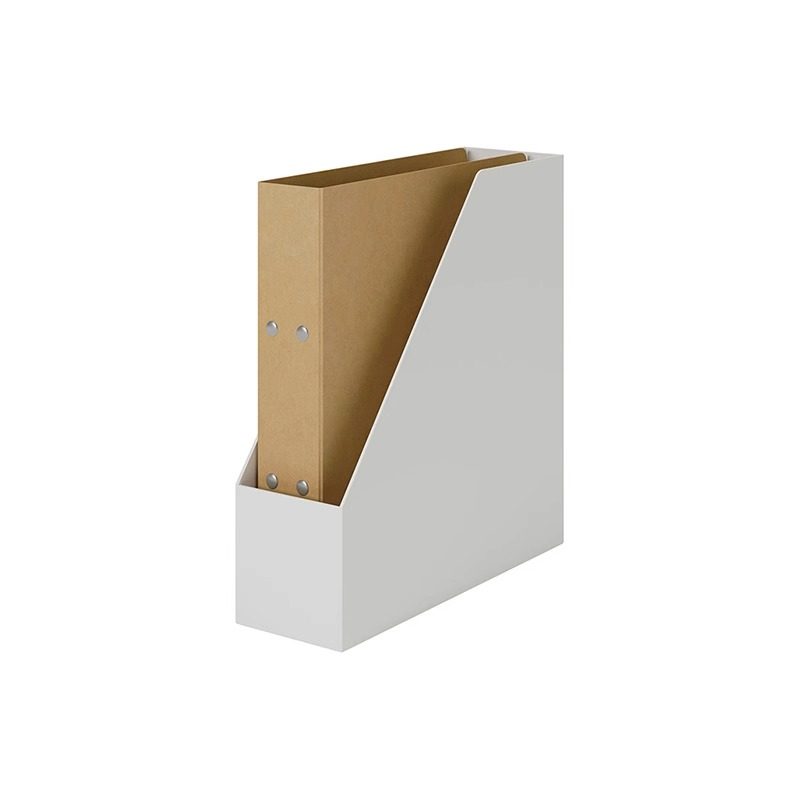 无印良品MUJI聚丙烯立式文件收纳书立桌面收纳盒