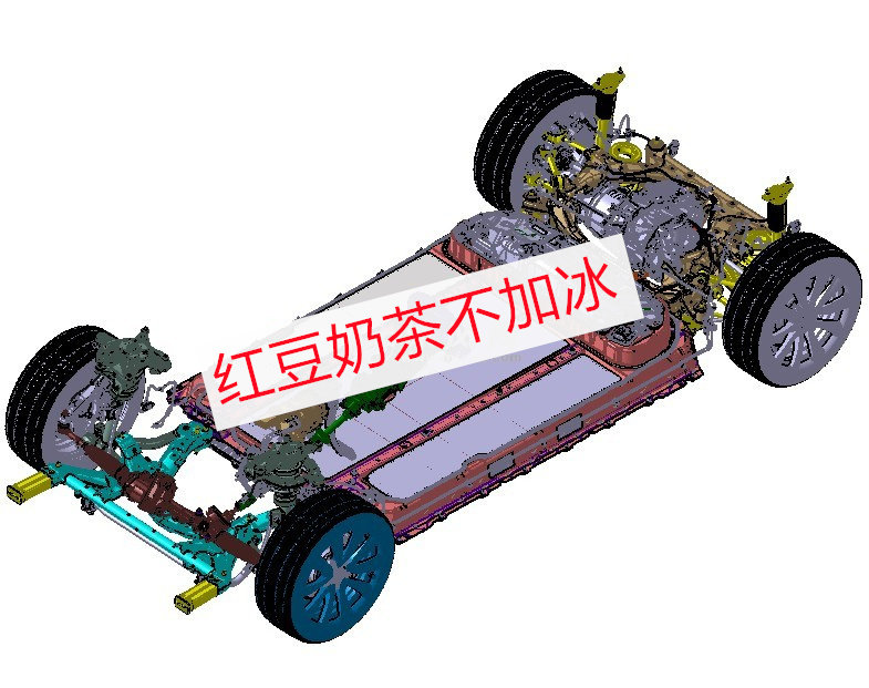 Tesla特斯拉Model 3 S X汽车白车身Catia图纸三维模型数据3D数模_虎窝淘