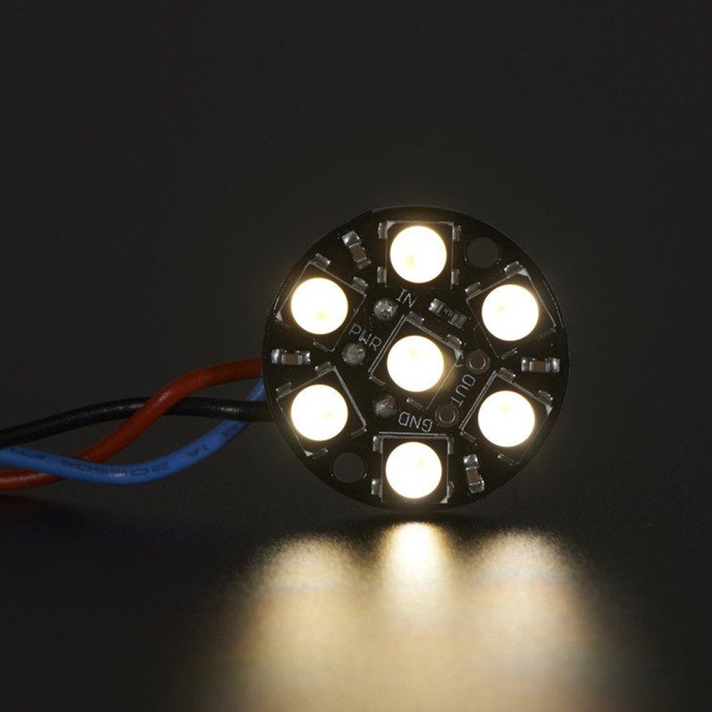 7-24 bit SK6812 RGBW Round Full Color Ring LEDs With Integra_虎窝淘