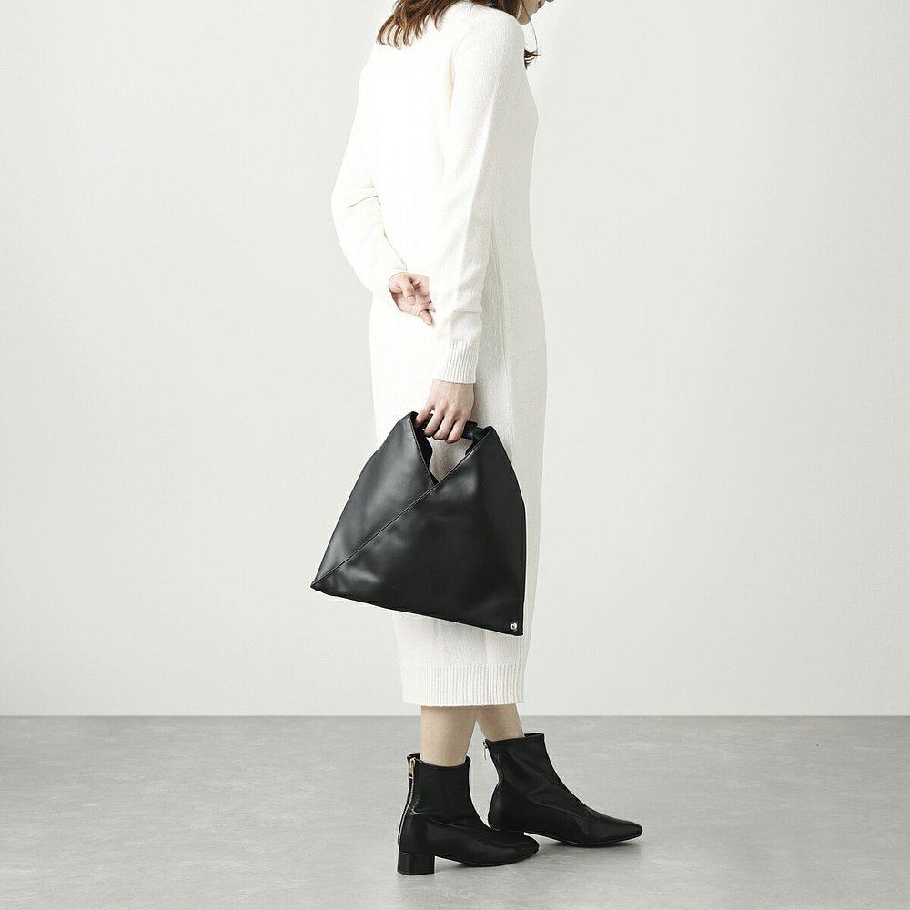 Maison Margiela MM6女士黑色三角手提包SB6WD0013 P4313 T8013_虎窝淘