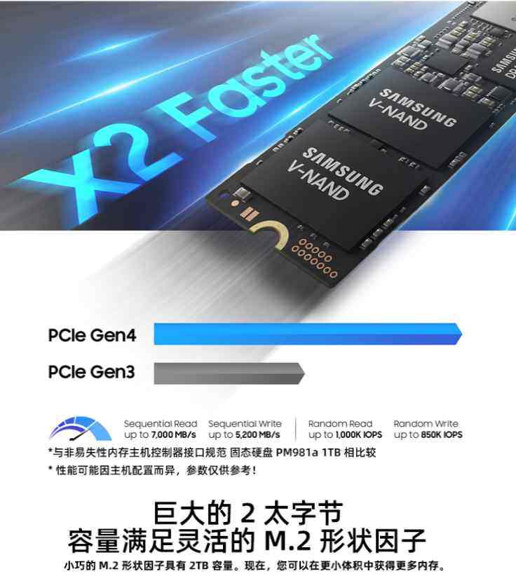三星 PM9A1 256G 512G 1T M.2 NVMe PCIe4.0 SSD固态硬盘PCI-E_虎窝淘