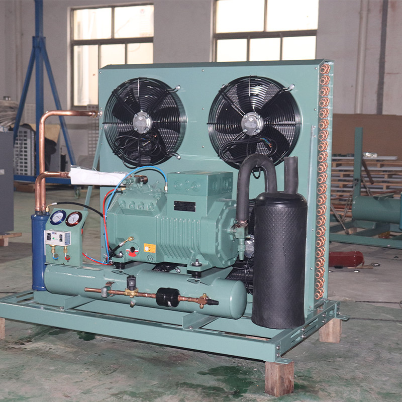 定制冷库制冷机组全套压缩机半封闭风冷水冷设备低温一体机议_虎窝淘