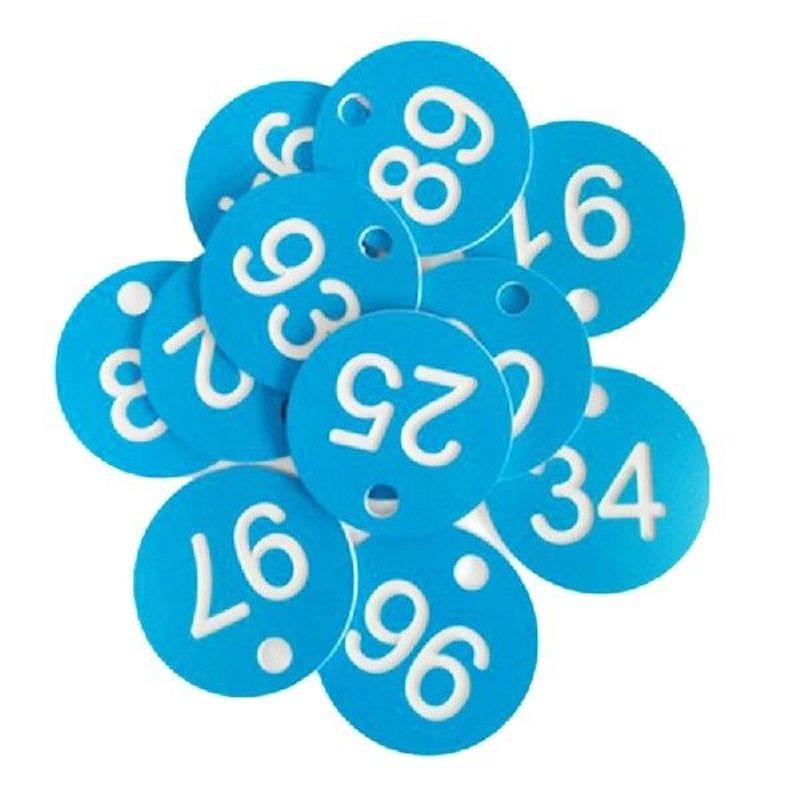 100PCS Labeling Number Tags Numbered Tag Single Side_虎窝淘