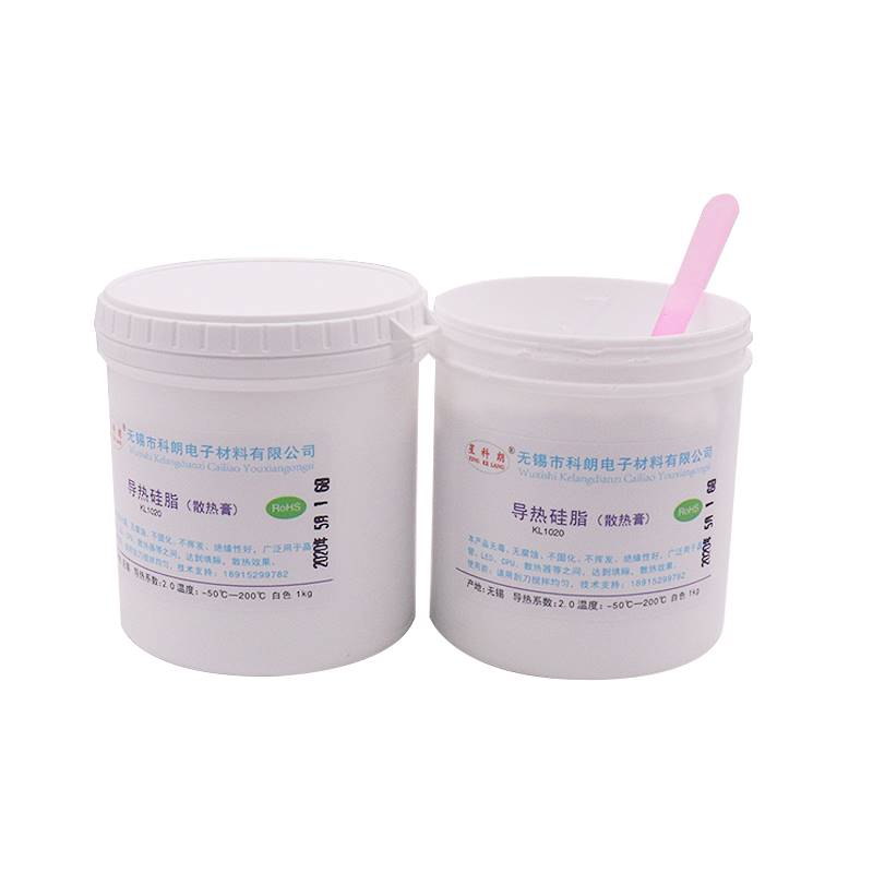 星科朗KL1020导热硅脂大功率LED1公斤CPU散热膏IGBT导热膏白色1kg_虎窝淘