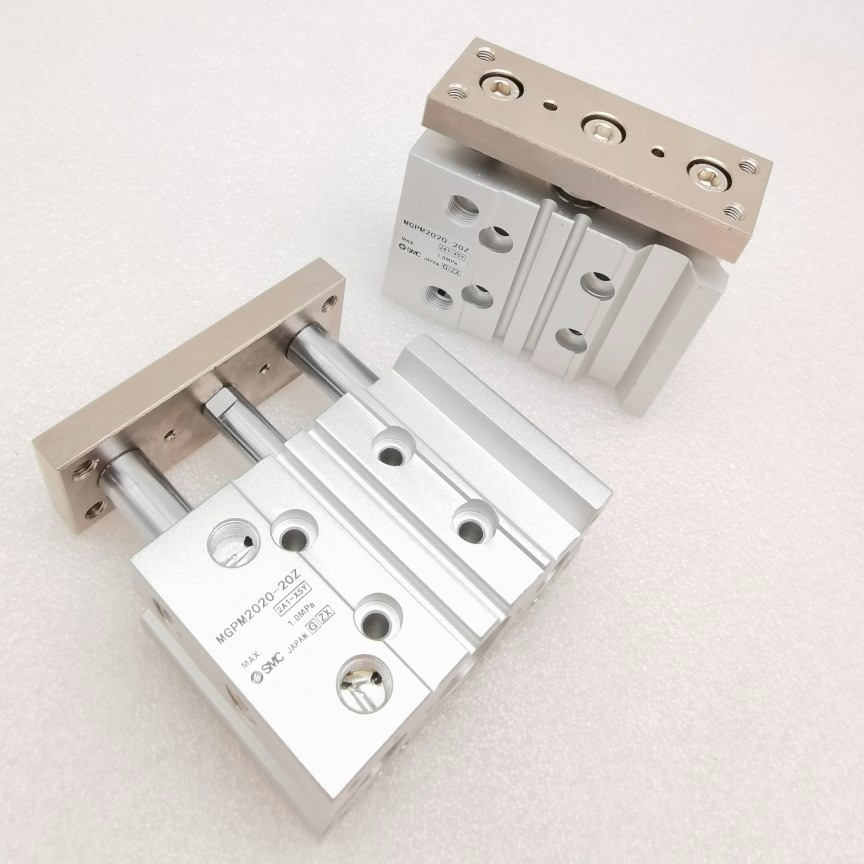 SMC三轴三杆导杆气缸 MGPL/MGPM12/16/20/25/32/40/50/63-50-100Z_虎窝淘