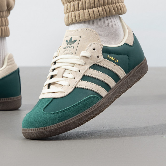 Adidas SAMBA OG men and women's neutral low top shoes breathable ...