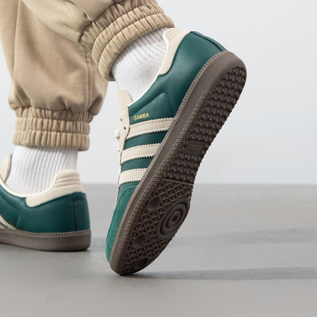 Adidas SAMBA OG men and women's neutral low top shoes breathable ...